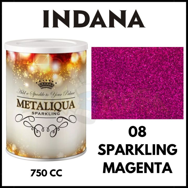 Cat Metalik Metaliqua Sparkling 750 cc / INDANA | Lazada Indonesia