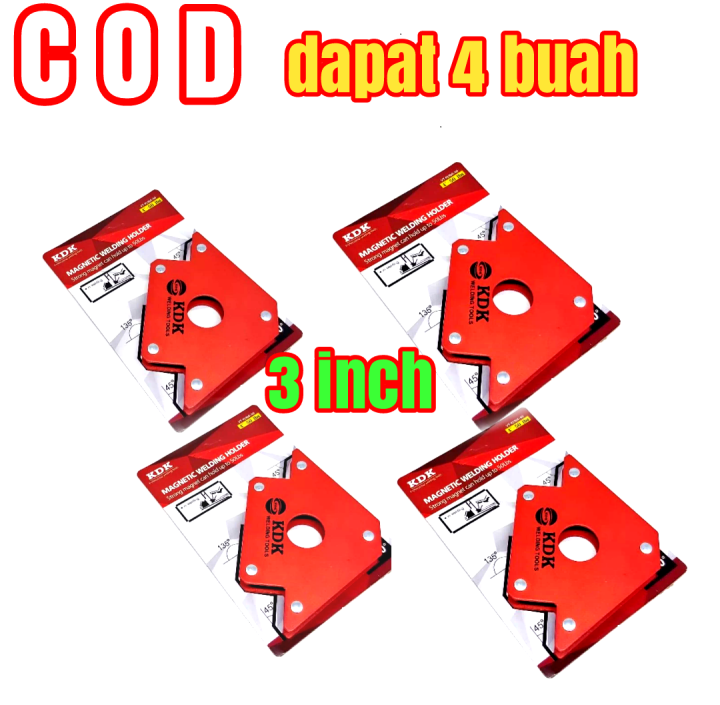 4 PCS siku magnet set NEW KDK siku magnet 3incHI alat alat teknik ...