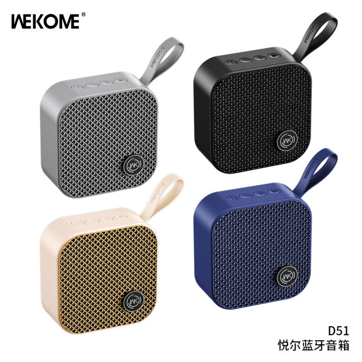 100% ORIGINAL WK DESIGN D51 Joyful Wireless Speaker V5.3 | Lazada
