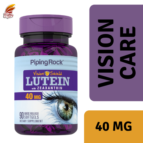 Piping Rock Vision Shield Lutein with Zeaxanthin 40mg 90 Softgels ...