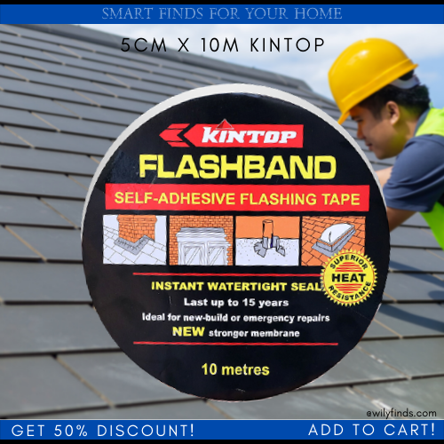 10M New High Quality Original KINTOP Flashband Tape For Roof And Leak ...