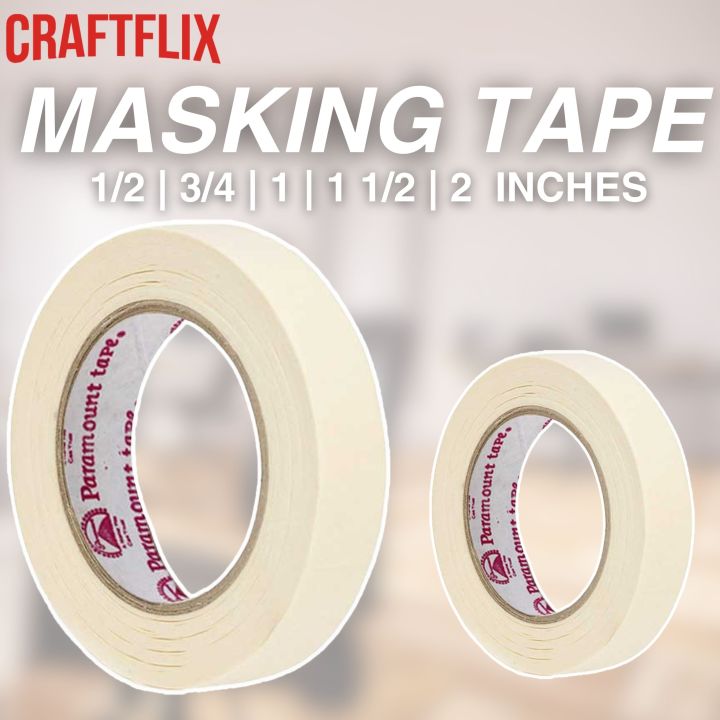 Art wub. Paramount masking tape 1/2 3/4 1 1.5 2 heavy duty masking tape ...