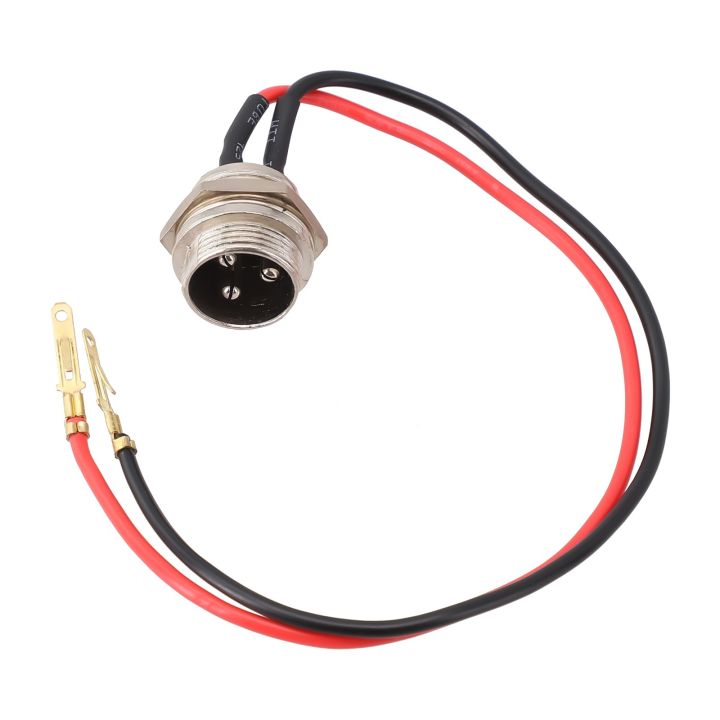 1x Battery Charger Port 3-Pin Inline Connector Jack Socket For Electric ...
