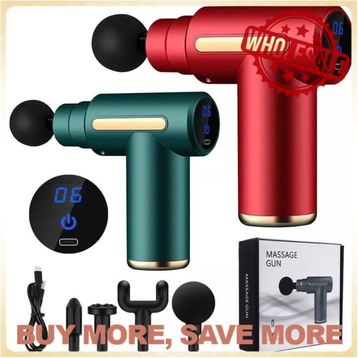 [ReadyStock] Mini Muscle Massage Gun Therapy Compact Silent Muscle ...