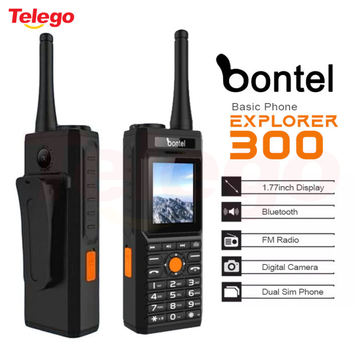Bontel EXPLORER 300 Mobile Phone Dual Sim with Camera And Big Battery ...