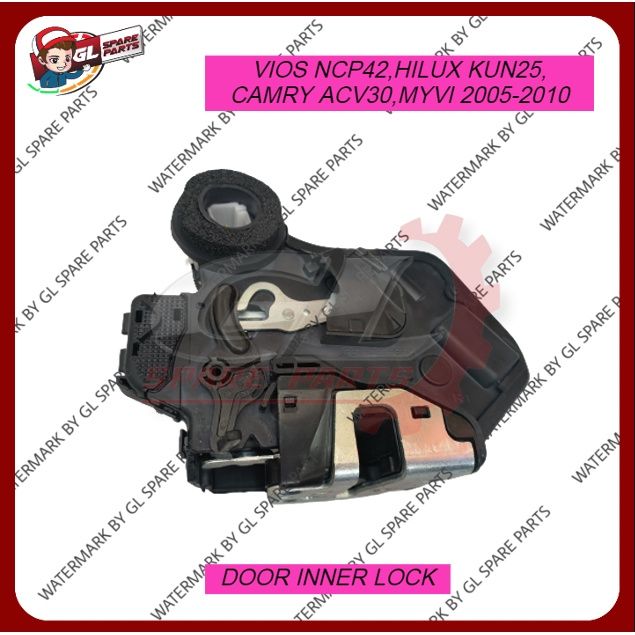 DOOR INNER LOCK WITH ACTUATOR OEM TOYOTA VIOS NCP42 HILUX KUN25 CAMRY ...