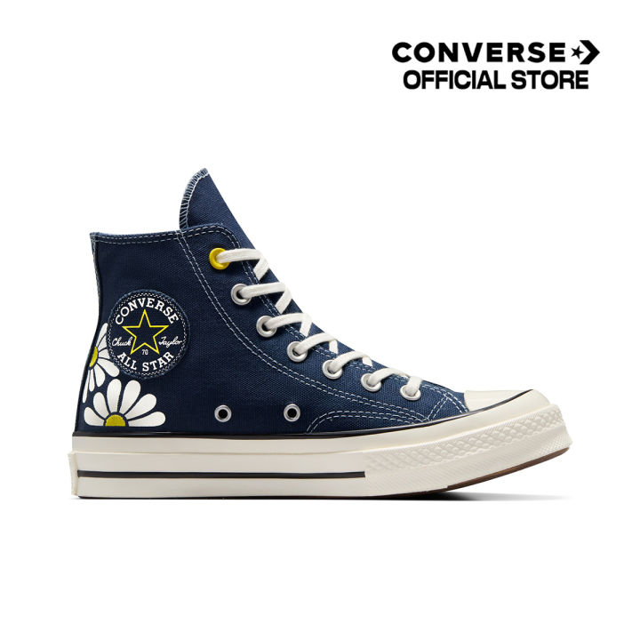 CONVERSE รองเท้าผ้าใบ CHUCK 70 NATURE IN BLOOM WOMEN NAVY/MULTI COLORS ...