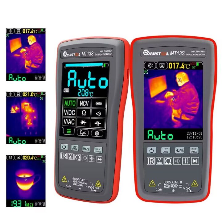Mustool MT13S Portable Thermal Imaging Camera & Multimeter 192*192 ...