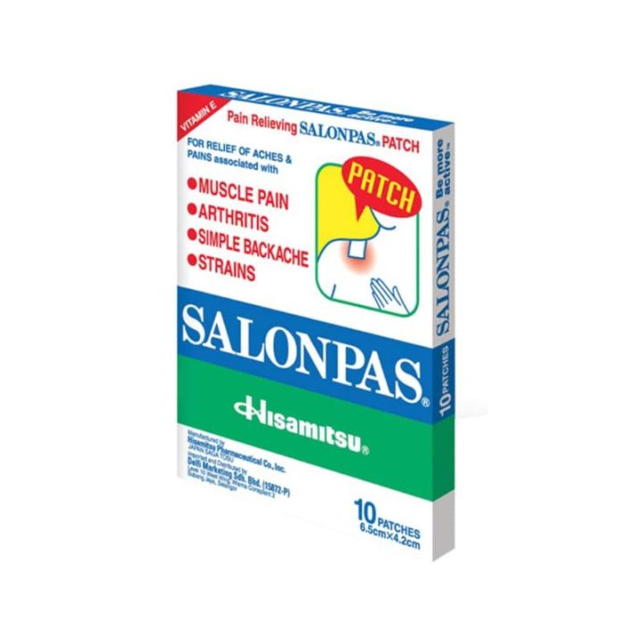 Salonpas Pain Relieving Patch 10 Patches | Lazada