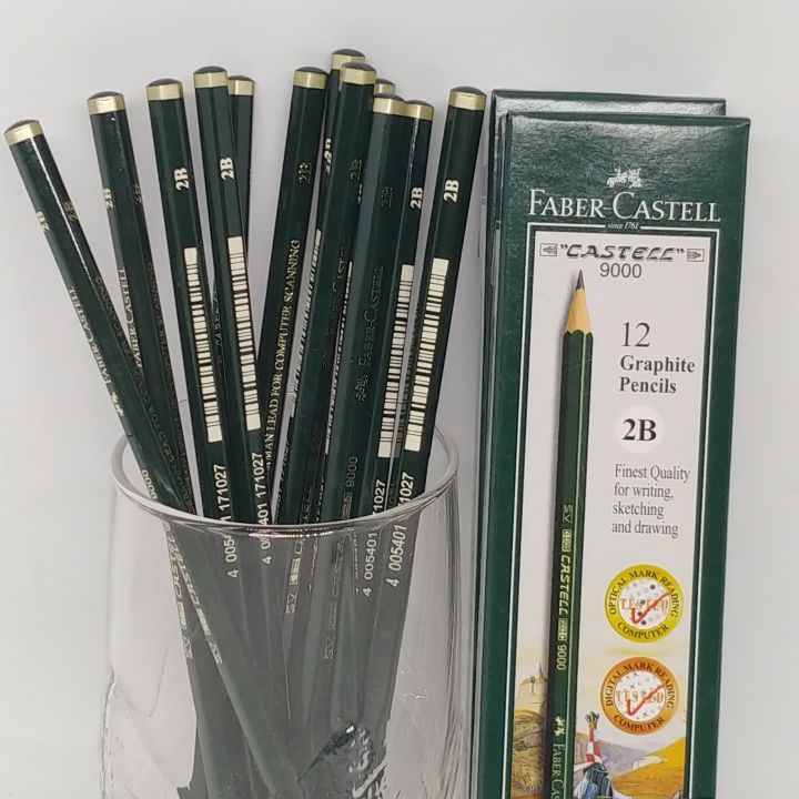 Pensil Faber Castell 2b 1 pack isi 12 pcs | Lazada Indonesia