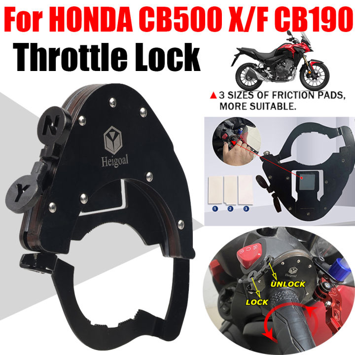 Cruise Control Handlebar Throttle Lock Assist For HONDA CB500X CB500F ...