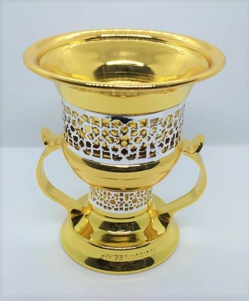 Swiss Arabian - Mubkhar Bakhoor Burner - Gold & Silver (Big) | Lazada