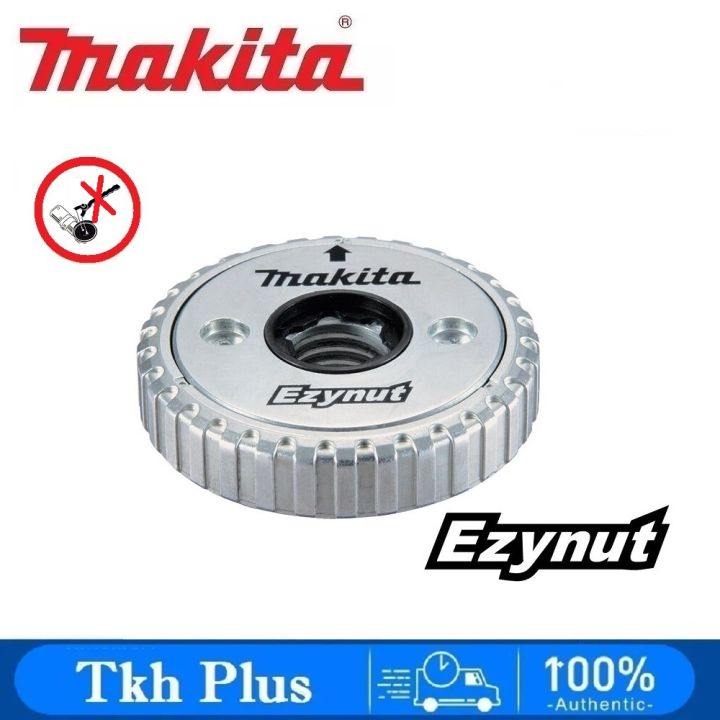 MAKITA M14 X 2mm Ezynut Tool-Less Lock Nut For - 180 / 230mm Grinders ...