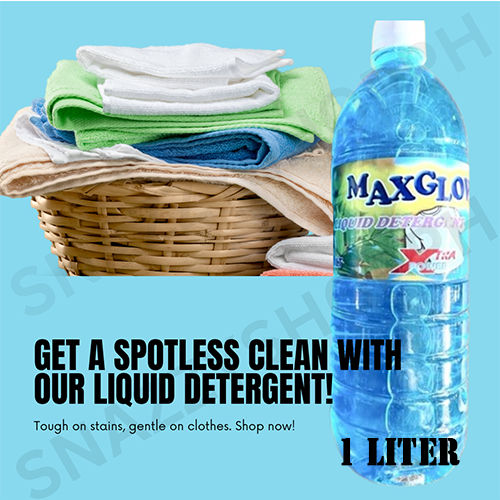 1105 MAXGLOW Liquid Detergent 1Liter - with Extra Power | Lazada PH