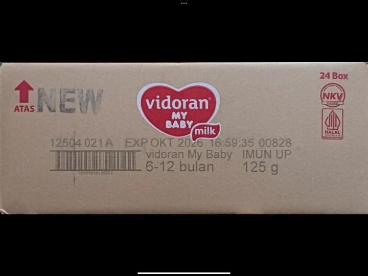 VIDORAN 6-12 BULAN KARTONAN (24 PCS) | Lazada Indonesia