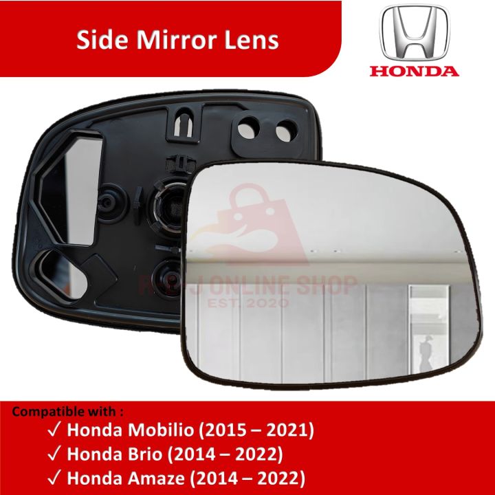 Side Mirror Lens for Honda Mobilio (2015 - 2021), Honda Brio / Amaze ...