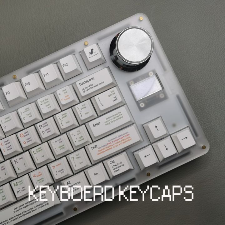 Programmer Theme Cherry Profile Custom PBT Keycaps 131 Keys Sublimation ...
