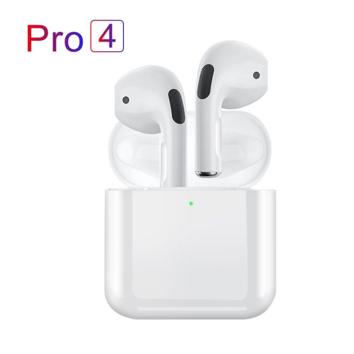 Pro 4 TWS หูฟังไร้สาย หูฟัง Bluetooth 5.0 ชุดหูฟังกันน้ำพร้อมไมโครโฟนสำหรับ Xiaomi iPhone Pro4 ...