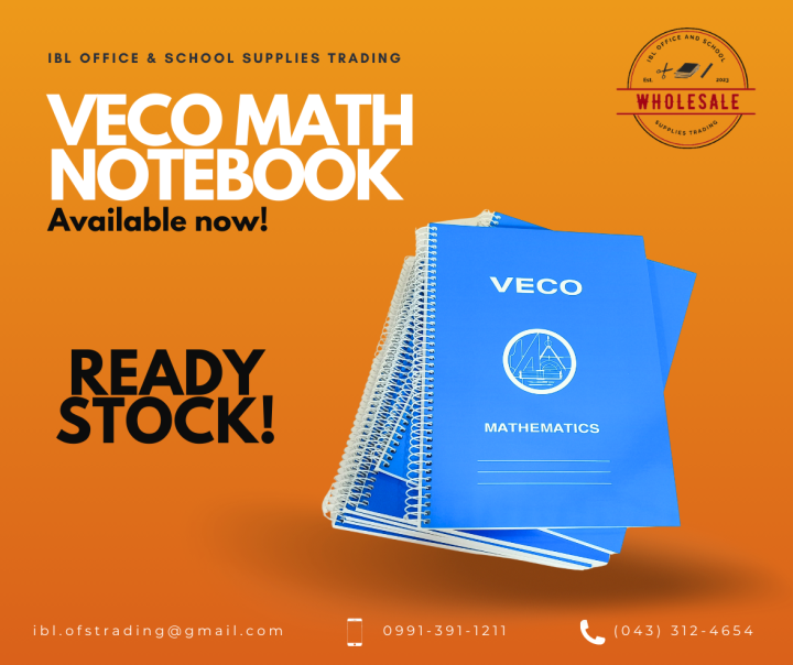 VECO Mathematics Notebook with Green Grids 150 mm x 215 mm 80 leaves ...