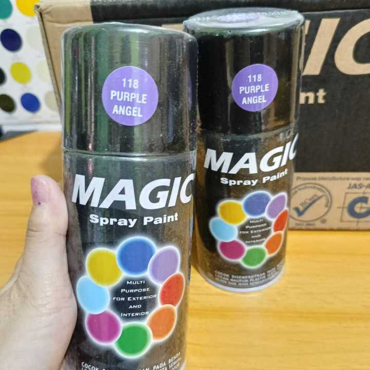 Diton MAGIC Spray Paint Pilox Pilok Cat Semprot Serbaguna 118 Purple ...