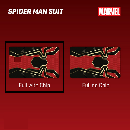 Spiderman Spider Man Suit Red License Lesen Atm Debit Credit Card Skin ...