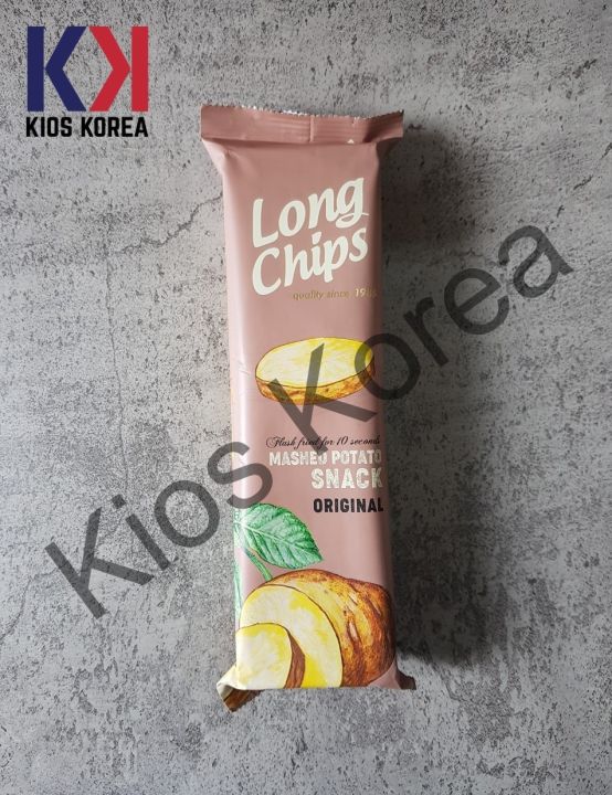 LONG CHIPS Mashed Potato Snack ORIGINAL 75gr - Camilan Kentang | Lazada ...