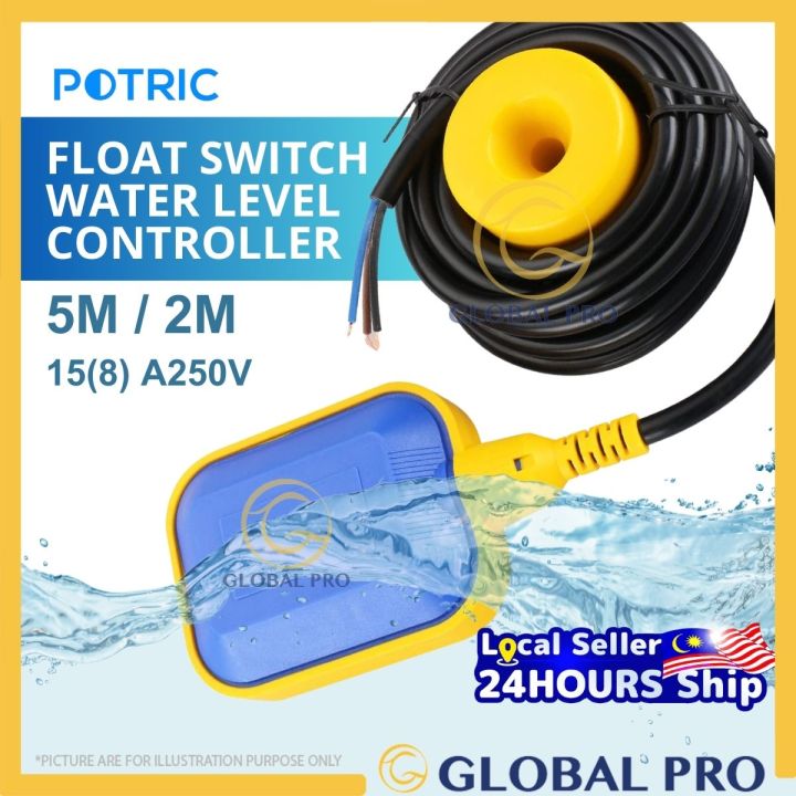 2M / 5M Float Switch Water Tank Level Controller Limit Float Switch ...