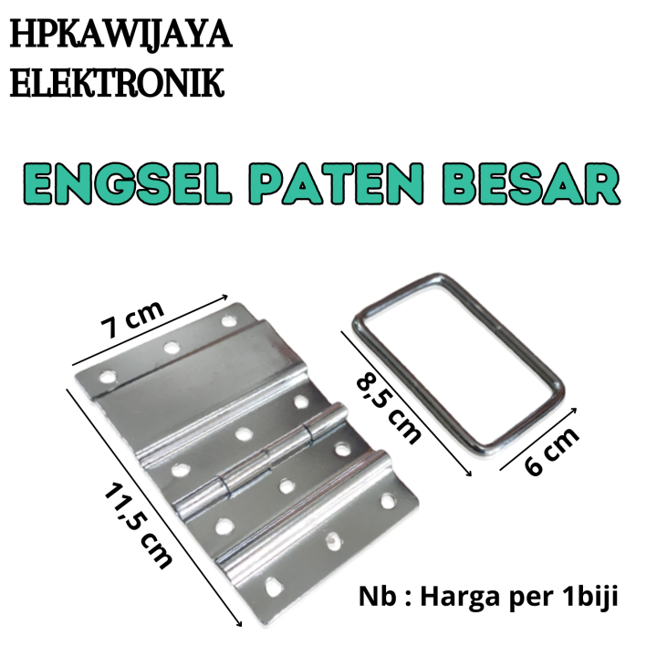 ENGSEL PATEN BESAR BOX HARDCASE angsel paten besi besar | Lazada Indonesia