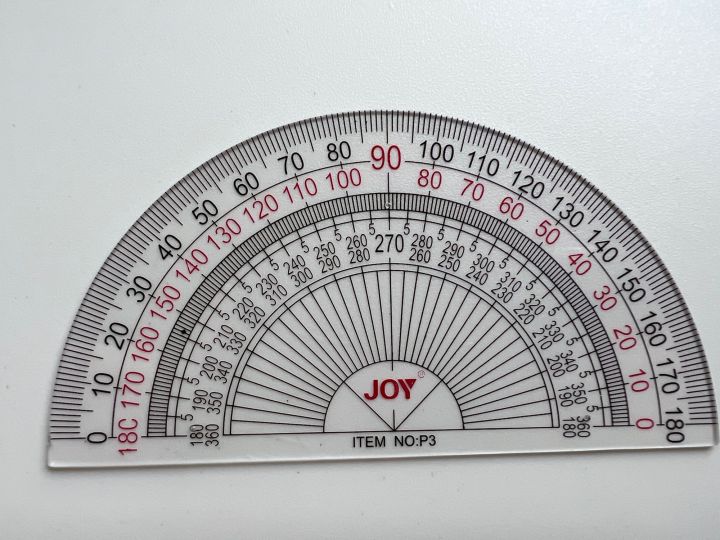 Joy Protractor big P-3 (1pc) | Lazada PH