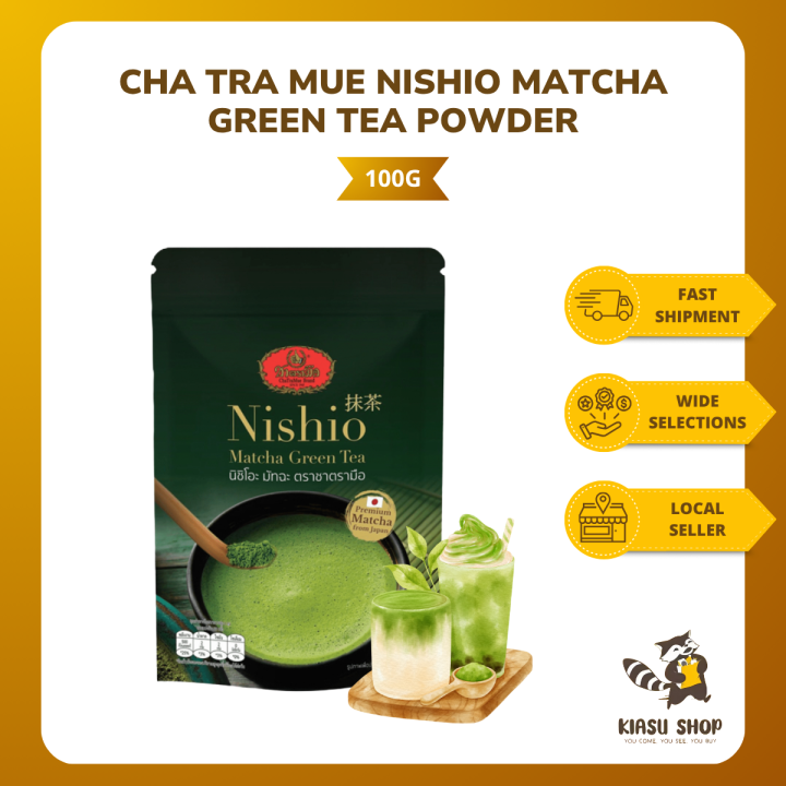 Cha Tra Mue Nishio Matcha Tea Powder 100g – Premium Japanese Green Tea ...