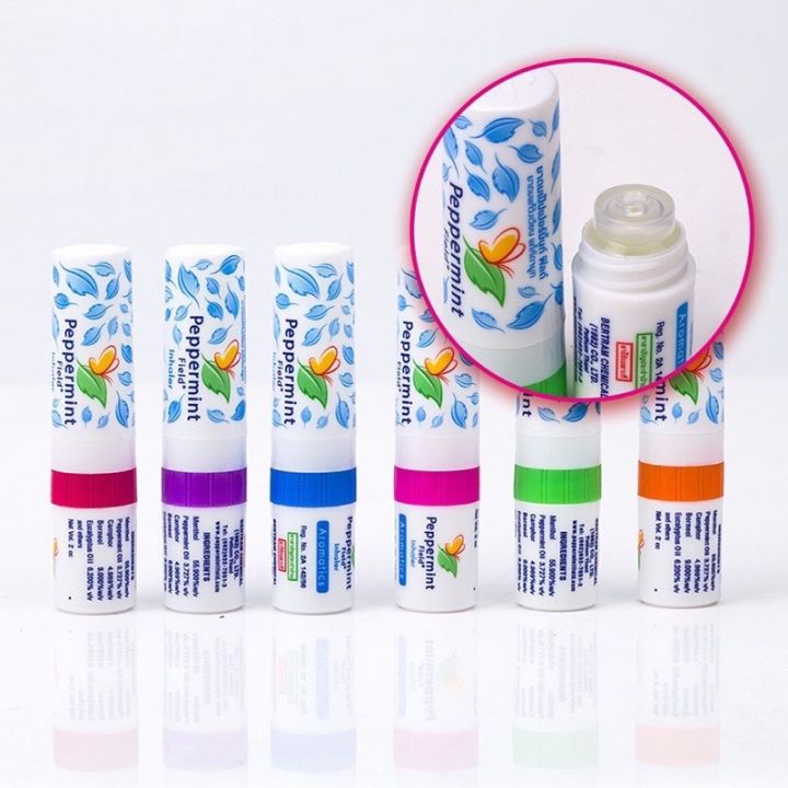Thai Nasal Inhaler Peppermint Field Spa Aroma Aromatic 薄荷香筒鼻通 ( 1pcs ...
