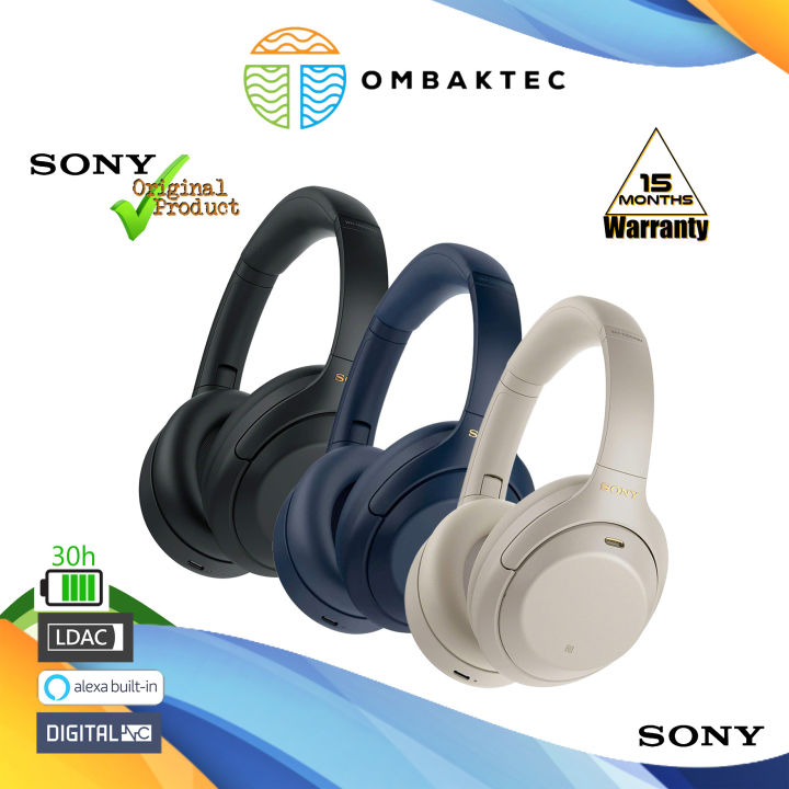 Sony WH-1000XM4 Wireless DIgital Noise-Canceling Over-Ear Headphones Hi ...