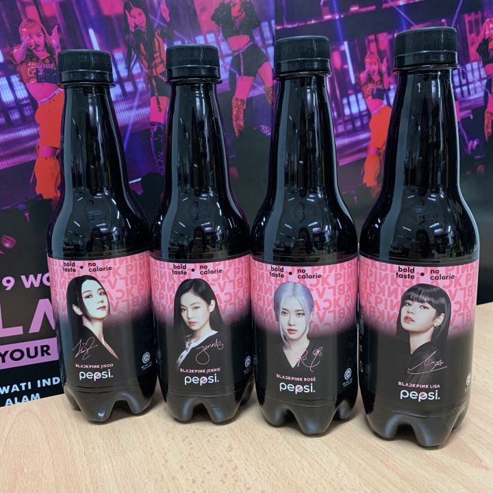 ** READY STOCK** OFFICIAL PEPSI BLACKPINK LIMITED EDITION 400ML (JISOO ...