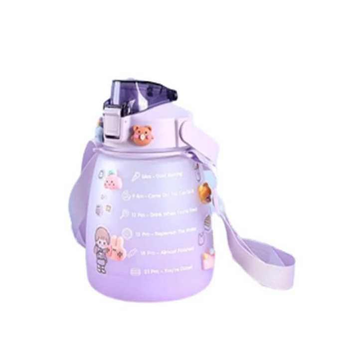 BOTOL MINUM VIRAL GEMOY , BULAT, GENDUT, DOFF 1L, FREE STIKER | Lazada ...