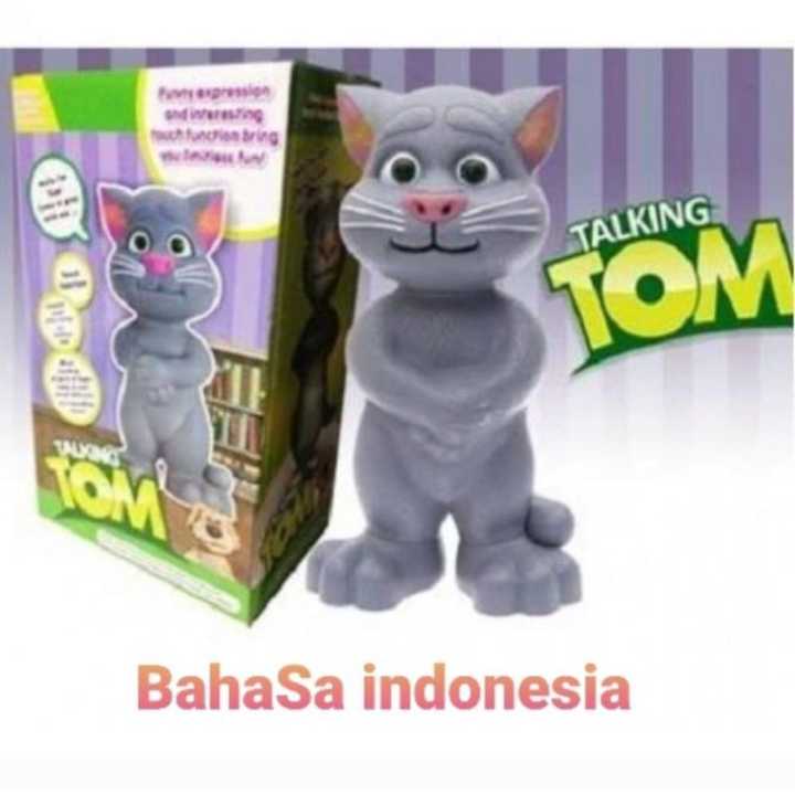 Tom Cat Boneka Kucing Bicara Berdongeng Intelligent Talking Tomcat ...