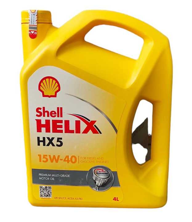 Shell HELIX HX5 15W-40 Galon (4 Liter ) - 4 Liter | Lazada Indonesia