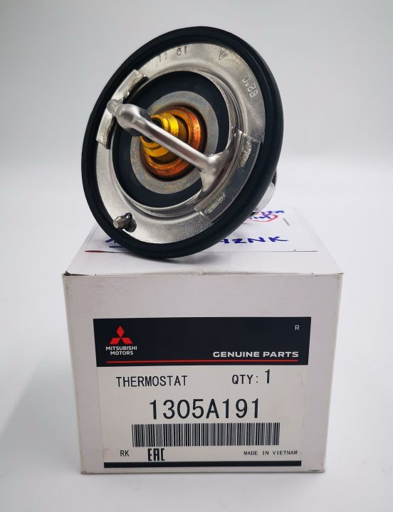 วาล์วน้ำแท้ พร้อมโอริงวาล์วน้ำ THERMOSTAT MITSUBISHI TRITON,PAJERO ...