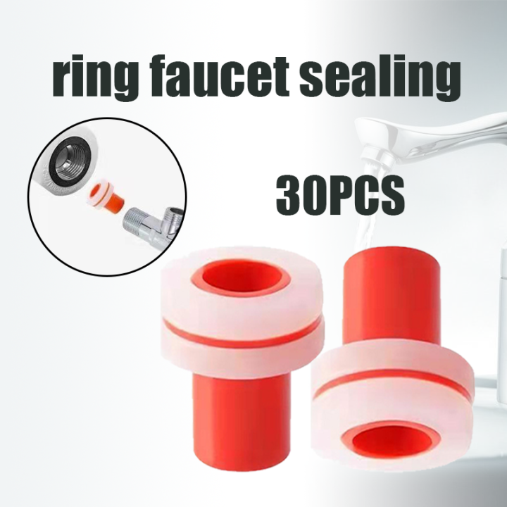 30Pcs PPR Silicone Gasket Sealing Ring Pipe Plugs Thread Pipe Fitting ...