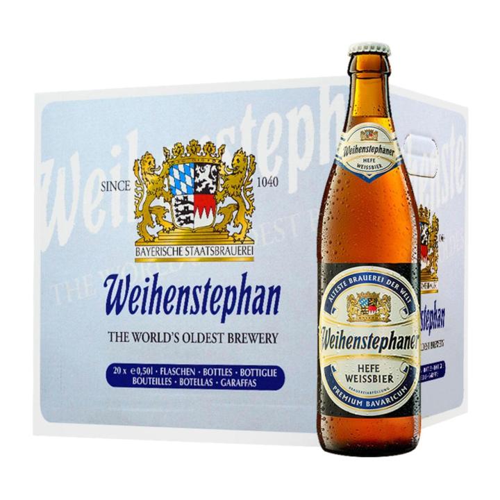 Weihenstephaner Hefe Weissbier Wheat Ale - Case (Craft Beer German ...