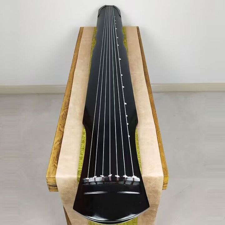 จีนโบราณ Zither Instruments Guqin Fuxi Stiles Lyre 7 Strings โบราณ ...