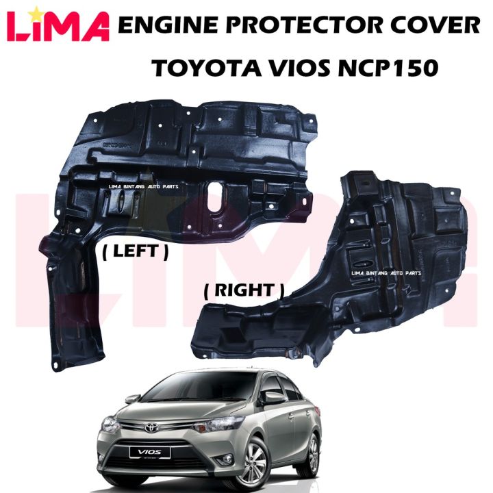 TOYOTA VIOS NCP150 ENGINE UNDERCOVER ENGINE PROTECTOR SHIELD COVER | Lazada