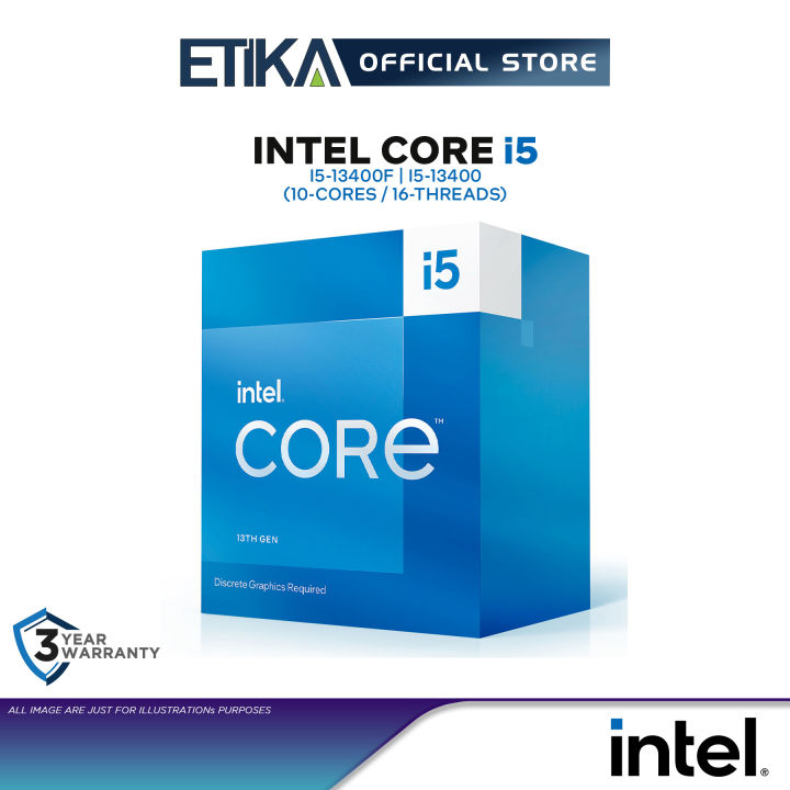 Intel Core i5-13400F | i5-13400 | 10-Cores LGA1700 Socket 13th Gen CPU ...