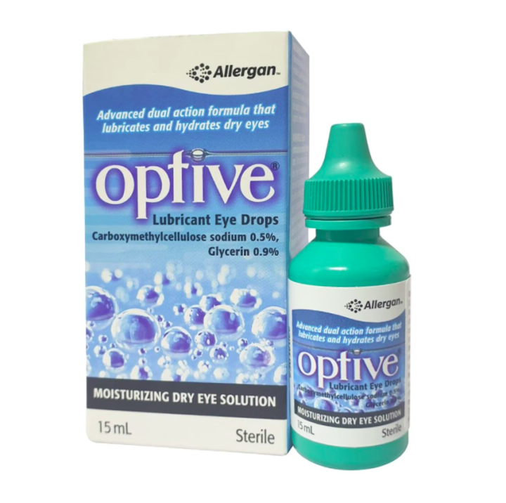 OPTIVE Carmellose sodium + Glycerin Eye Drops 15ml | Lazada PH