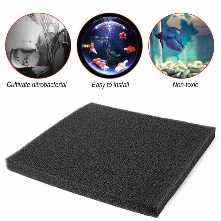 ITOSHI Aquarium Bio Sponge Filter Medium Sponge Foam Pond Aquarium Fish ...