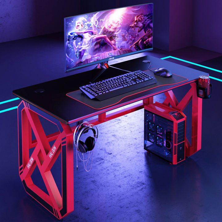 E-sports PC Gaming Desk Home-use PC Rack Table Caféteria Gaming Desk ...