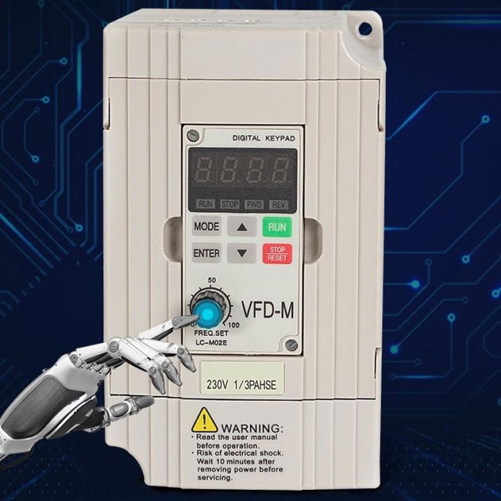 AC220V 1.5KW VFD-M Variable Frequency Drive Inverter Speed Controller ...