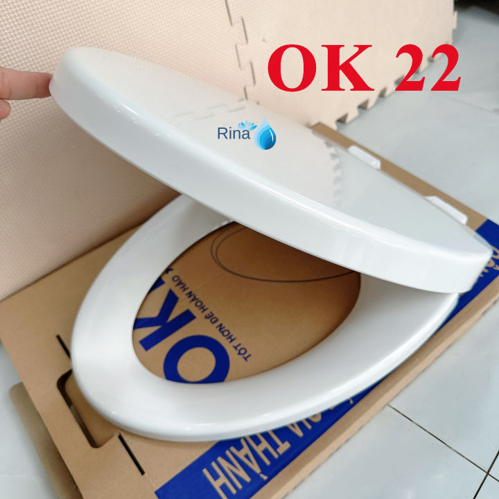 Nắp Bồn Cầu hơi Rơi Êm 1kg2 1kg5 Nắp Bồn Cầu Rơi Êm Cao Cấp bền bỉ rơi không nghe tiếng động ...