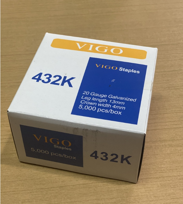 ลูกแม็ก K438, K432 , 1013 เหมาะกับการยิงโครงโซฟา โครงตู้ ทำพาเลท 5000 ตัว/กล่อง | Lazada.co.th