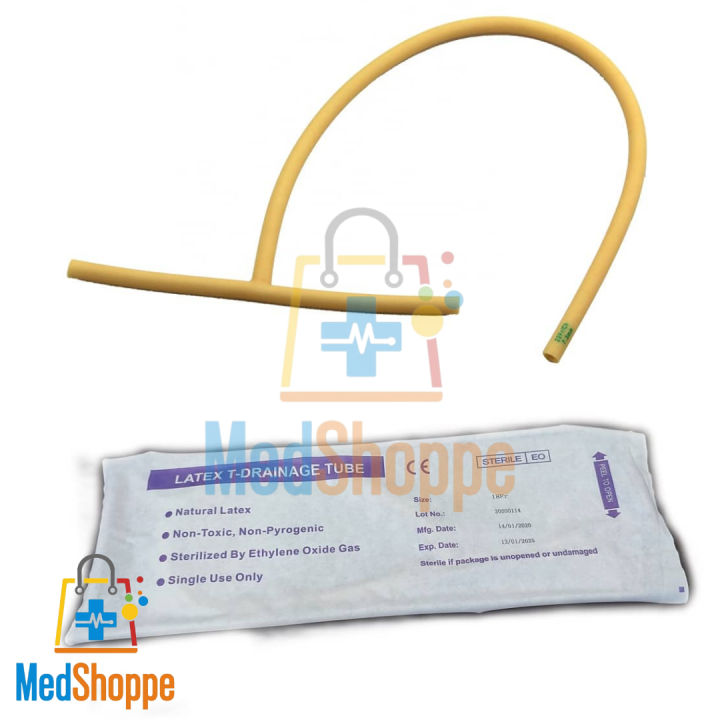 Latex T-Drainage tube (French 16) | Lazada PH