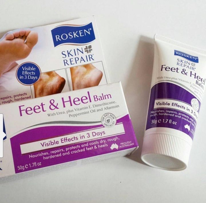 แนะนำเลยค่ะ Rosken Feet & Heel Cream 50g | Lazada.co.th